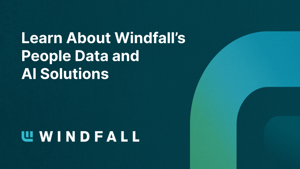 People Data and AI Solutions | Windfall
